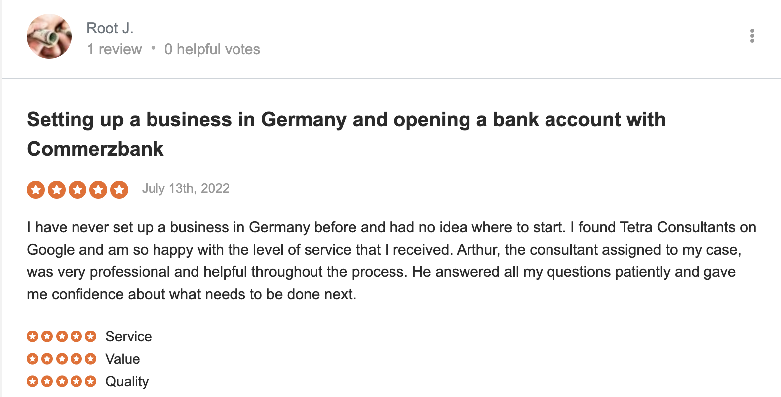 Tetra Consultants Review